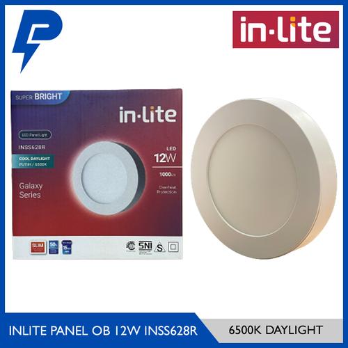 Jual INLITE Downlight LED Panel Outbow Bulat 12W INSS628R - 3000K ...