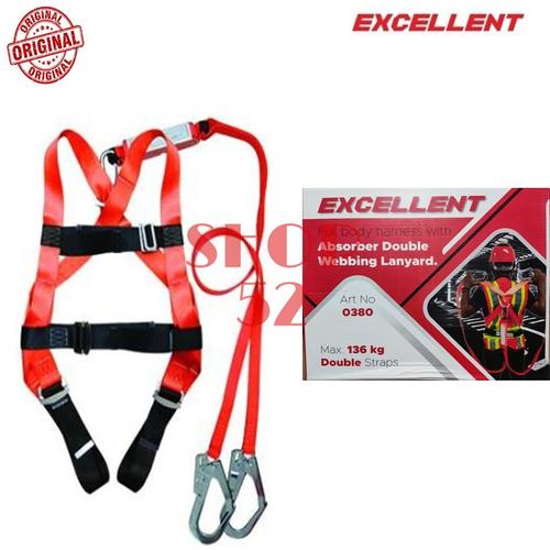 Jual Full Body Harness DOUBLE Hook Besar dengan Shock Absorber ...