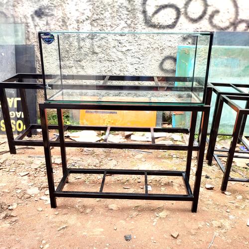 Jual PAKET AQUARIUM 100X40X40 FULL 8MM + RAK HOLO 4X4 FULL BAHAN ...