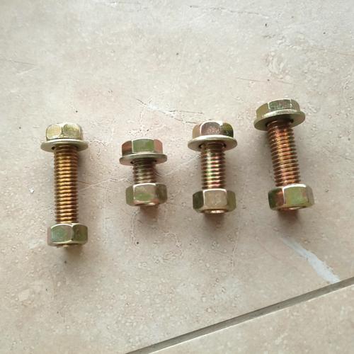 Jual Baut mur kuning M8 + ring /1pcs - baut mur kuning, M8 x35 - Kab ...