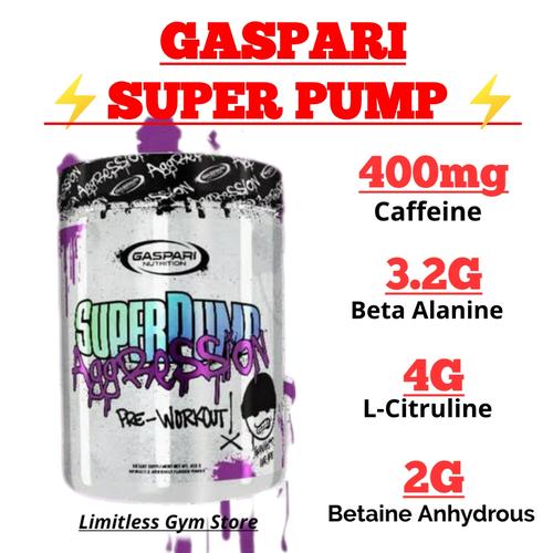 Promo Superpump Super Pump Pre-workout Preworkout 450g - Gaspari ...