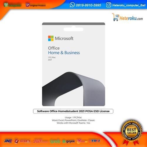 Jual Software Office Home&student 2021 POSA ESD License - Kota Denpasar ...