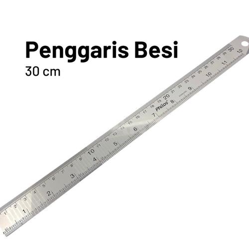 Jual Penggaris Besi Tebal 30 cm - Kota Medan - glampopid | Tokopedia