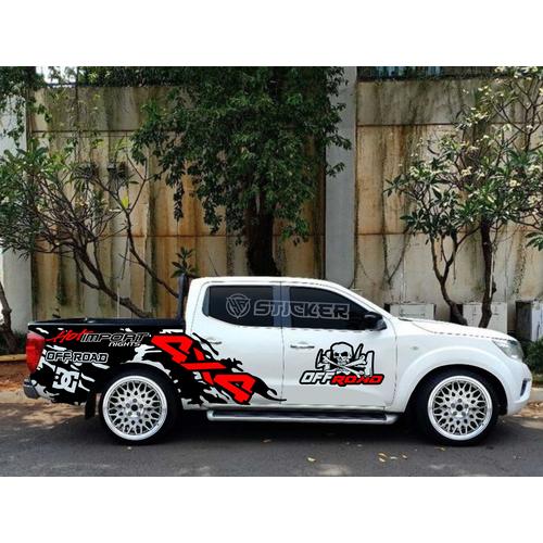 Jual STICKER TERBARU MOBIL NAVARA RANGER HILUX TRITON SINGEL CABIN DLL ...