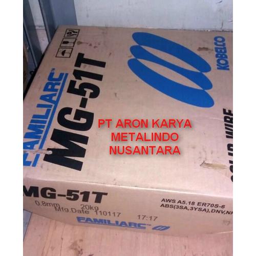 Jual KAWAT LAS KOBE MG 51T | AWS ER70S-6 | 0,8 1,0 1,2 1,6 mm | PACK ...
