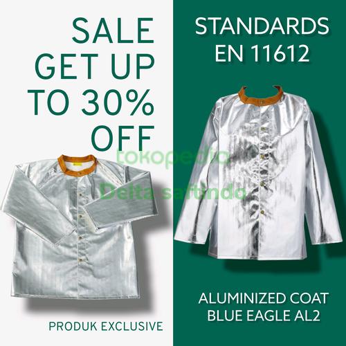 Jual Blue Eagle Fireman Suit Baju Tahan Panas Aluminized Coat AL2 ...