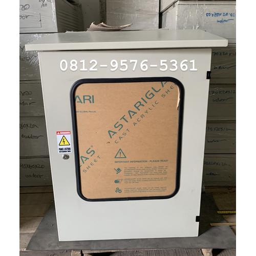 Jual Box panel outdoor topi dobel pintu 80x100 100x80 80x100x30 plat 1 ...