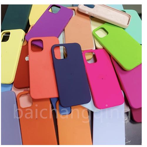 Jual IPHONE 13 PRO MAX Softcase Casing Polos Silikon Case Macaron ...