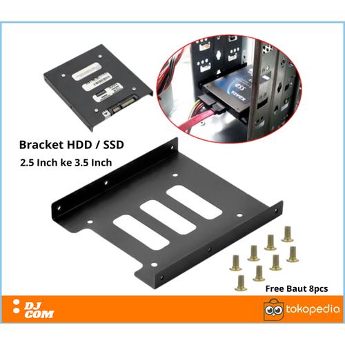 Jual Bracket Hardisk Internal Laptop SSD 2.5 TO 3.5 - Kota Surabaya ...