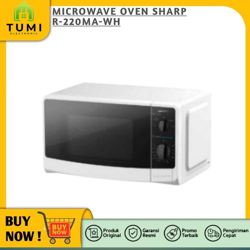 Jual MICROWAVE SHARP R220MAWH / R 220MA / R-220MA-WH 20Liter 450Watt ...