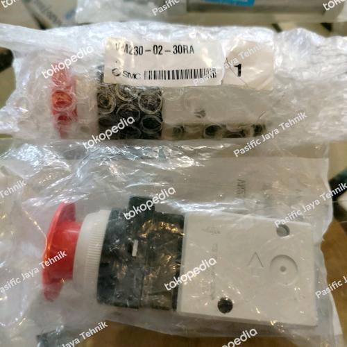 Jual Mechanical Valve SMC VM230-02-30RA Push Button (Mushroom Red) - Jakarta Barat - Pasific ...
