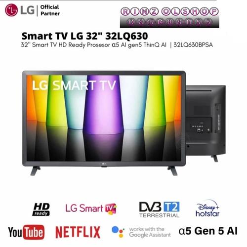 Promo LED TV LG 32LQ630BPAS SMARR TV FULL HD W/ AI PROCESSOR GEN5 ...