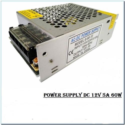 Jual Power Supply Adaptor Switching Trafo LED Strip 12V 5A 12 Volt 5 ...