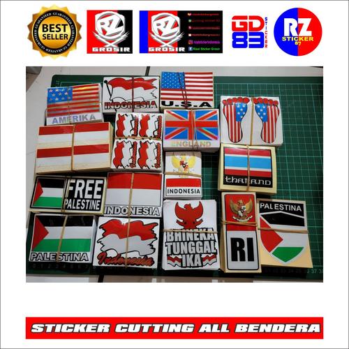 Jual Sticker cutting bendera STICKER CUTTING ALL BENDERA - Kota Bandung ...