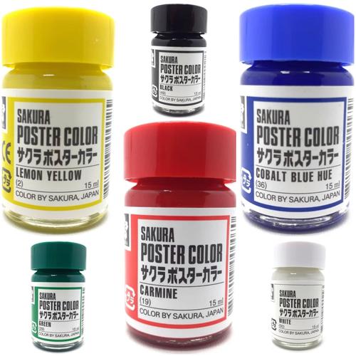 Promo Cat Poster Color Sakura 15 ml COLOR BY SAKURA JAPAN - Kota Bekasi ...