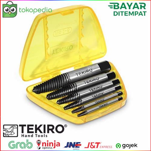 Jual TEKIRO alat pembuka baut rusak tap balik / screwdriver extractor ...