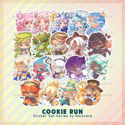 Jual New Koleksi Cookie Run Ovenbreak Kingdom Stiker Sticker Bundle Fan ...