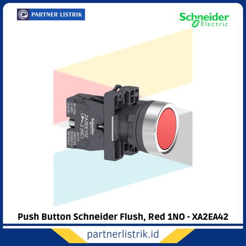 Jual Push Button Schneider Flush, Red 1NO - XA2EA42 - Jakarta Timur - PARTNER LISTRIK | Tokopedia
