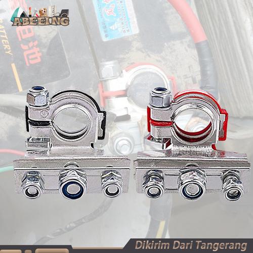 Jual 1 Pasang Kepala Aki Klem Aki Terminal Accu Mobil Universal - 1 ...