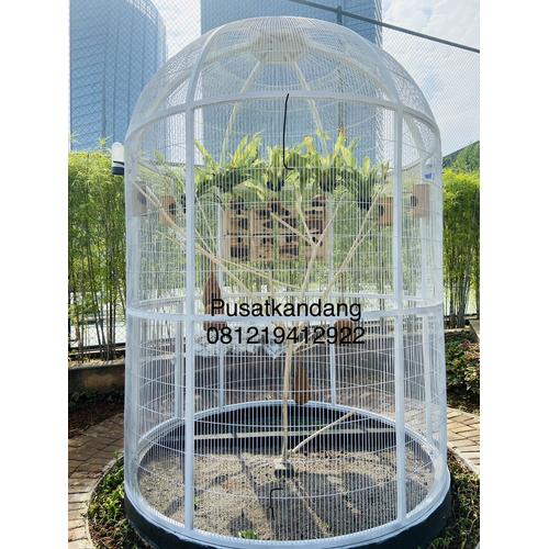 Jual kandang burung aviary cage bulat - Jakarta Barat - Pusatkandang ...