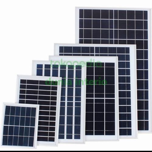 Jual Panel Solar panel surya 30wp papan Solar cell - 40w680*470polos ...