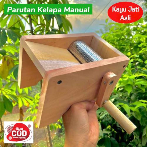 Jual Parutan Kelapa Parutan Serbaguna Kayu Jati Asli Murah - Model Lama ...