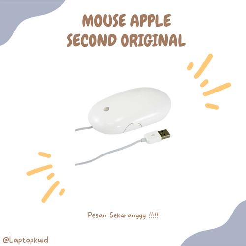 Jual MOUSE APPLE KABEL ORIGINAL - Kota Bandung - Laptopku id | Tokopedia