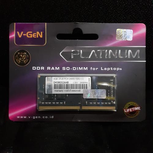 Jual RAM V-GeN DDR4 8GB PC 21300 2666 Mhz Laptop Memory Sodim So-dimm ...