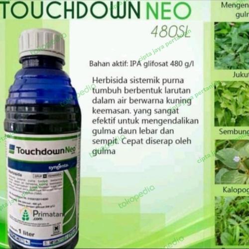 Jual Pestisida TOUCHDOWN NEO 480SL HERBISIDA SYNGENTA - 1 LITER - Kab ...