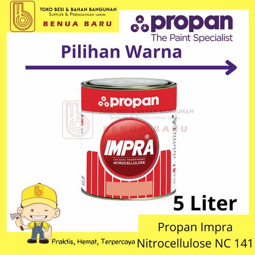 Jual Propan Impra NC 141 Clear Doff Sem Gloss 5 Liter / Cat Kayu ...