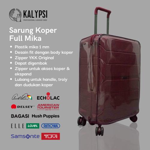 Promo Sarung Koper Full mika Custom Semua Merk Koper - Small - Jakarta ...