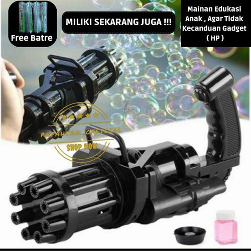 Jual mainan gelembung sabun balon air tembakan pistol bubble gun camera ...