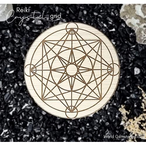 Jual Crystal Grid Reiki - Healing Crystals ( 1.96.1G ) - Quality A 40 ...