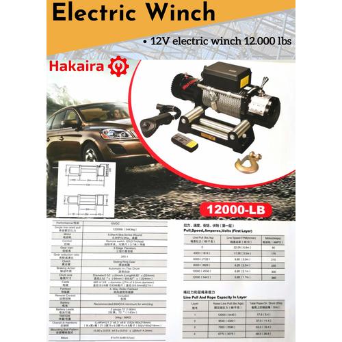 Jual Electric Winch 12000 lbs 12V - Katrol murah surabaya - Kota ...
