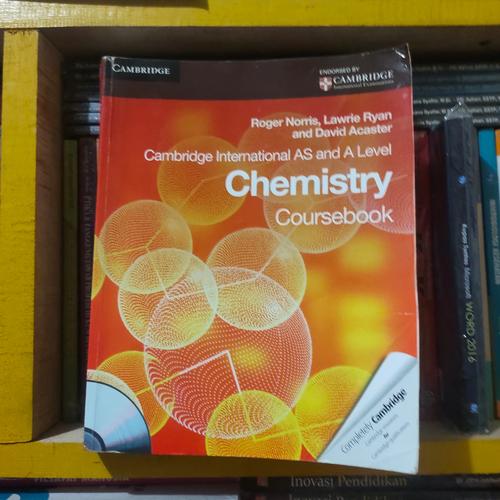 Jual Cambridge international as a level chemistry coursebook - roger ...