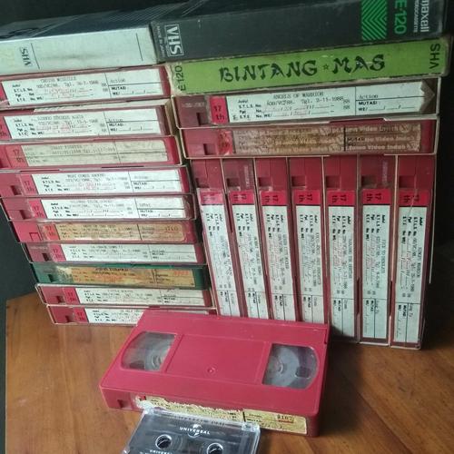Jual Kaset VHS National isi Filem Operation Hit Squad Kaset jadul ...
