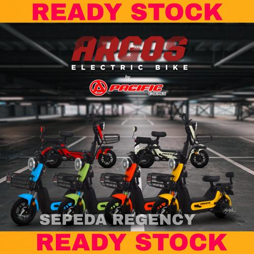 Promo Sepeda Listrik PACIFIC ARGOS Electric E Bike 500 watt - Yellow ...