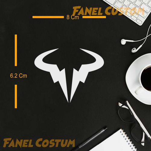 Jual STIKER RAFAEL NADAL TENIS LOGO CUTTING STICKER MOTOR MOBIL LAPTOP ...