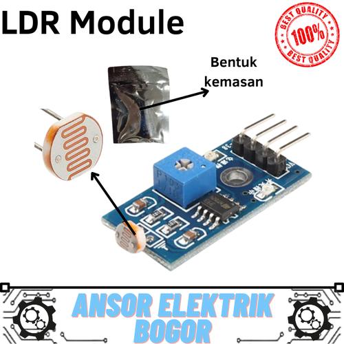 Jual Light Sensor Module LDR For Arduino Sensor Cahaya LDR - Kab. Bogor ...