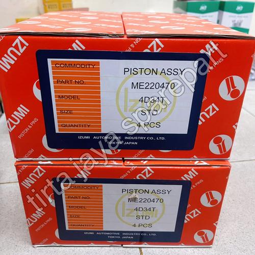 Jual ME220470 / piston seher assy STD MITSUBISHI 4D34T CANTER - Jakarta ...