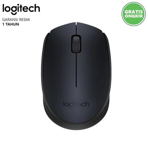 Jual LOGITECH M170 WIRELESS MOUSE ORIGINAL HITAM GARANSI RESMI - Kota ...