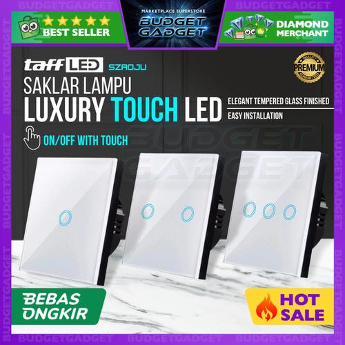 Jual TaffLED Saklar Lampu Luxury Touch LED Light Panel - AO-001 - 3 ...