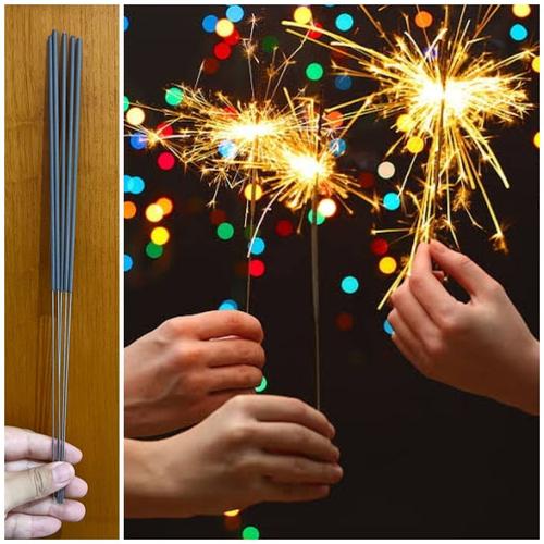 Jual 12CM Firework Candle Lilin Kembang Api Lilin Air Mancur Ulang ...