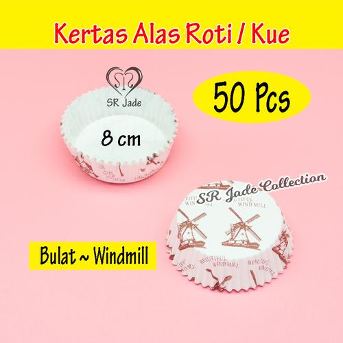 Jual Paper Cup Case Roti Windmill Kertas Wind Mill Kincir Oval Bulat ...