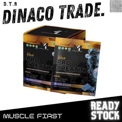 Jual M1 Muscle First MuscleFirst Gold Pro Creatine Powder - BUBBLE GUM ...