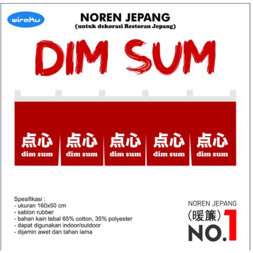 Jual Kain dimsum spanduk dim sum untuk hiasan gerobak, kedai, resto ...