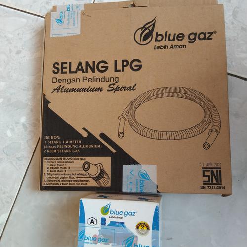 Jual REGULATOR BLUE GAZ DAN SELANG BLUE GAZ UNTUK TABUNG BLUE GAZ ...