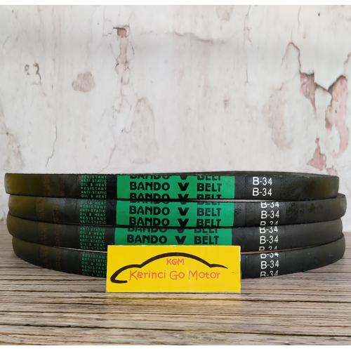 Jual BANDO VAN BELT B-34 V BELT TALI KIPAS B34 FAN BELT VANBELT POLOS B-34 - Kota Depok ...