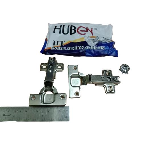 Jual Engsel Sendok Lurus HT-0 Huben / Engsel Pintu Lemari Manual Slide ...