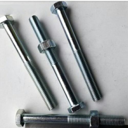 Jual Baut Mur Putih Galvanis m8 x 55mm / m8x55 / m8 x 55 / BMP m8x55mm ...